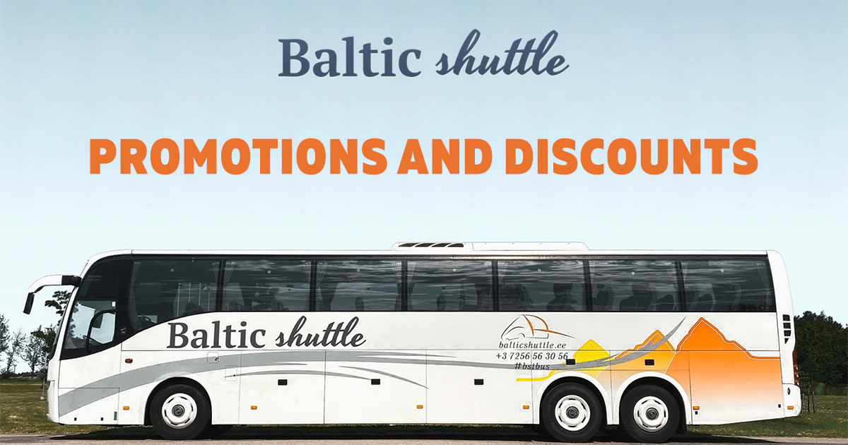 Discounts on tickets and special offers for Baltic Shuttle bus routes ...